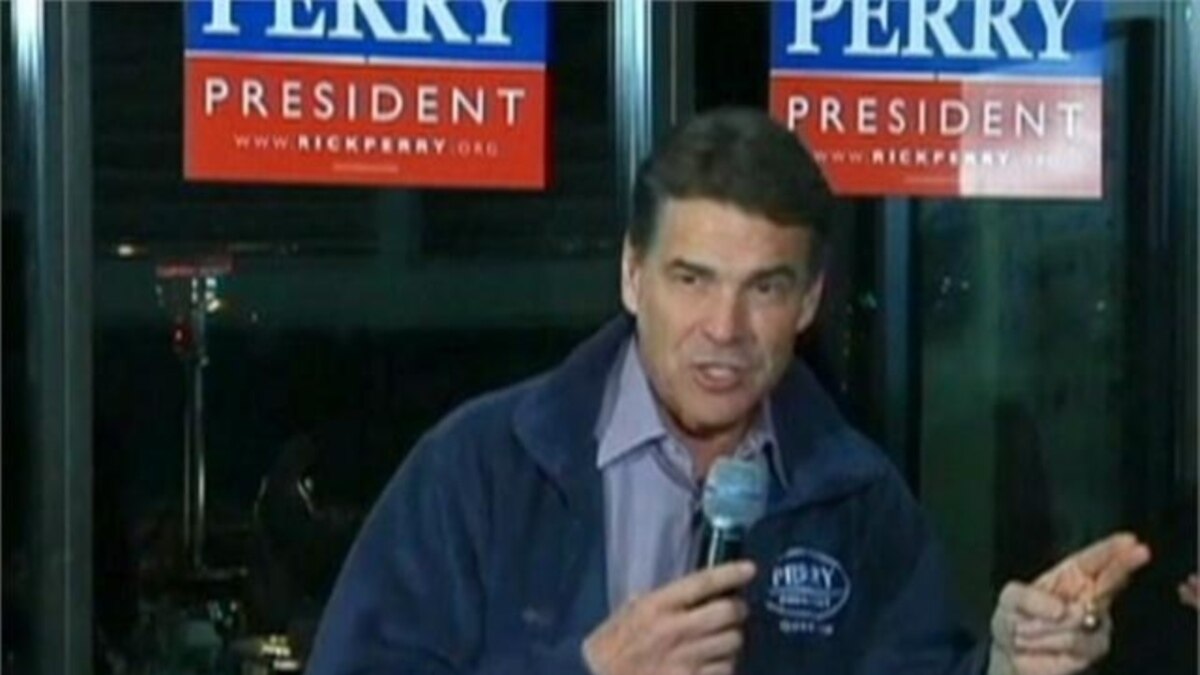 Video of Texas Governor Rick Perry