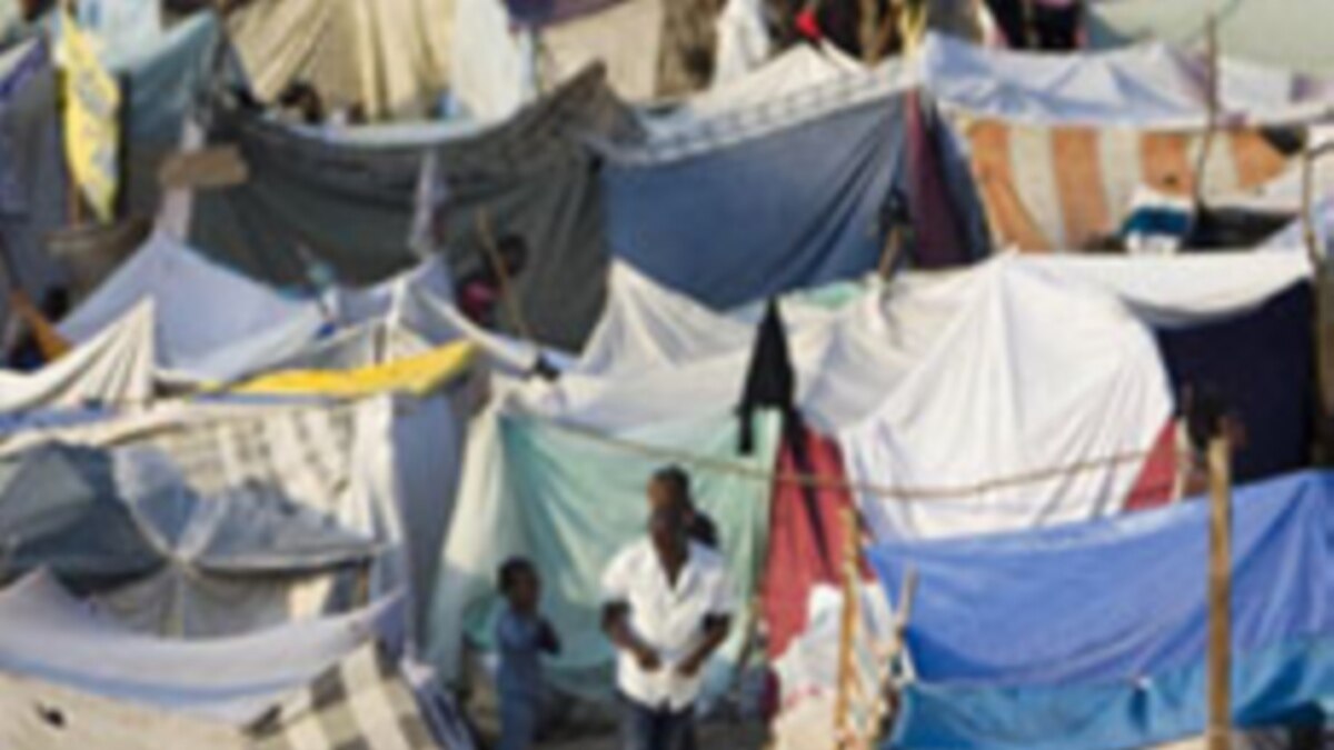 UN: Crucial to House Homeless in Haiti Before Rains Begin