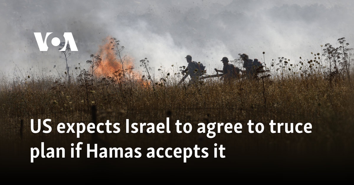 Us Expects Israel To Agree To Truce Plan If Hamas Accepts It 1274