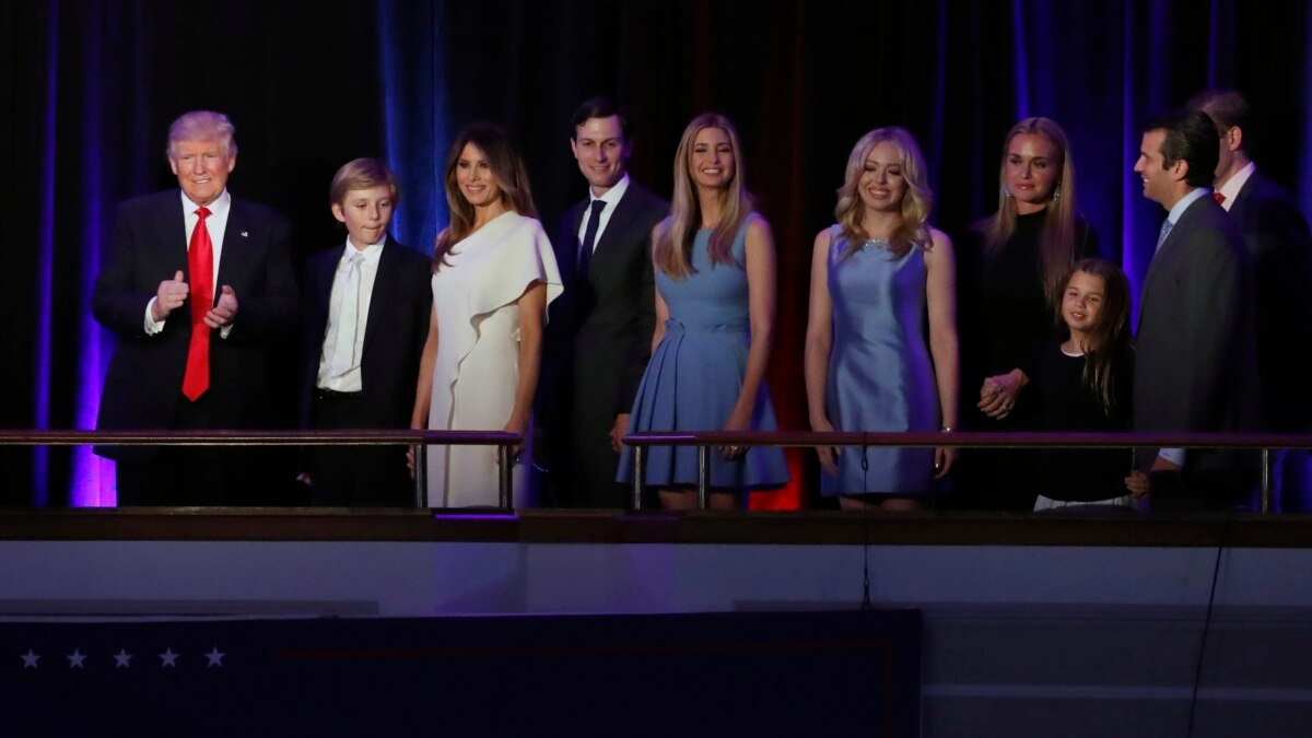 En images : la famille Trump, la "first family" du président américain