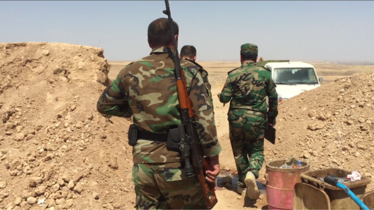 On IS Frontline, Kurdish Fighters Ready for Offensive