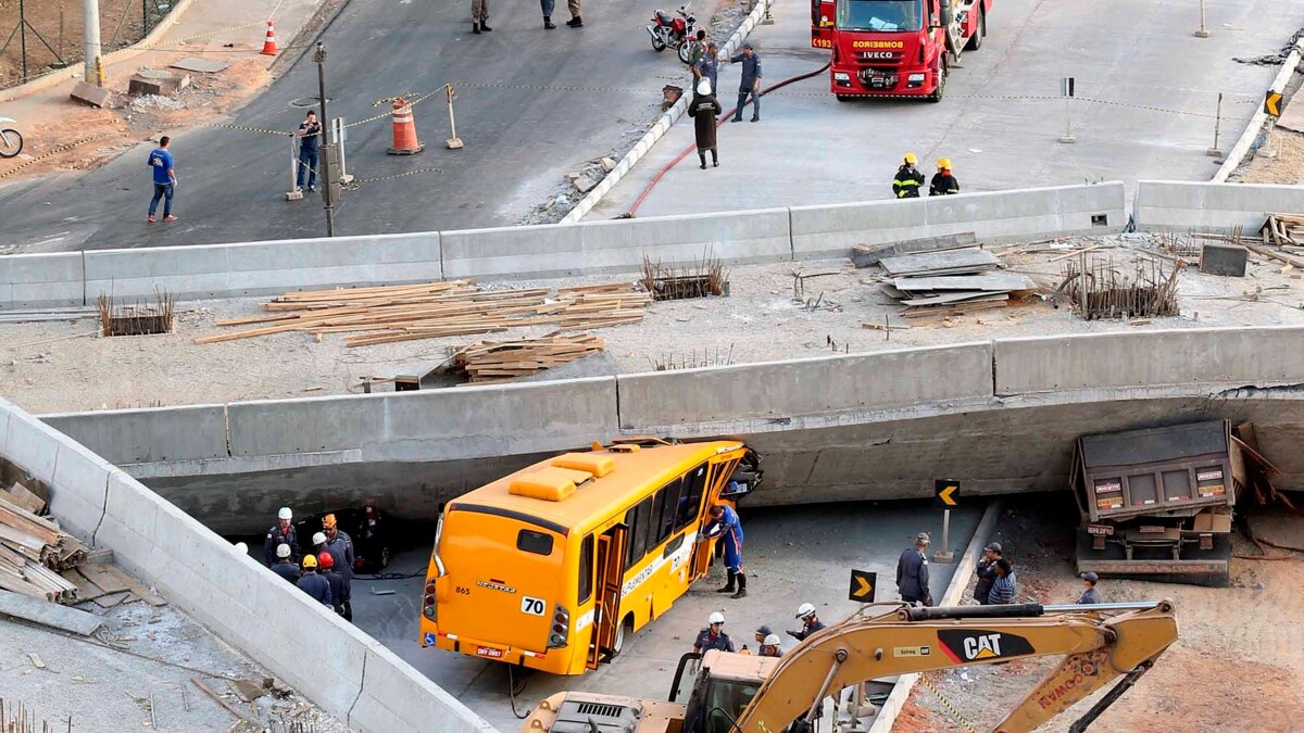 Second Death Confirmed in Brazil Overpass Collapse