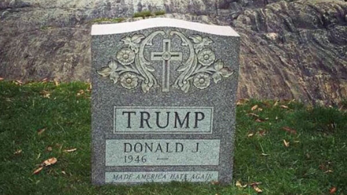 Trump 'Tombstone' Mystery Solved