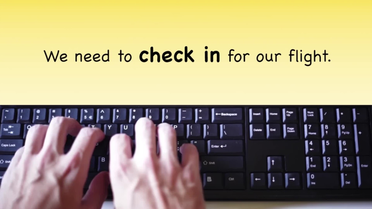 Everyday Grammar: Check in, Check up