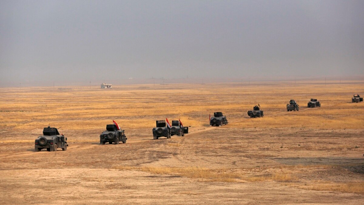 Iraqi Forces Shell Area East of Mosul