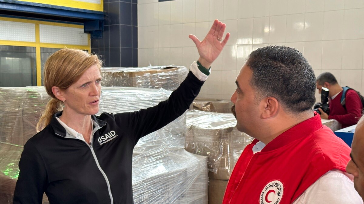 USAID Head Arrives in Egypt, Announces More Aid for Palestinians