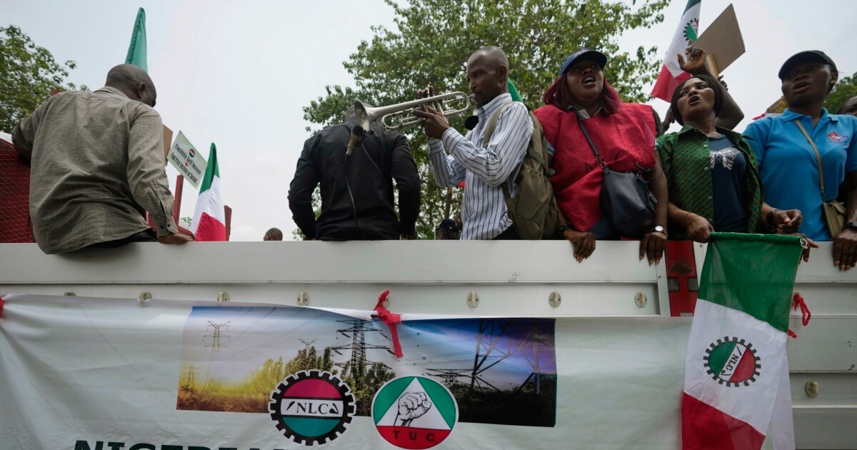 Nigeria Labor Congress begins ‘indefinite’ strike over minimum wage