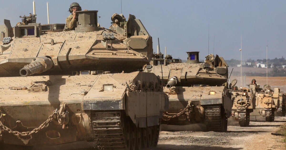 Isroil G'azoni bosib olishga tayyorlanar ekan, sektorda gumanitar inqiroz