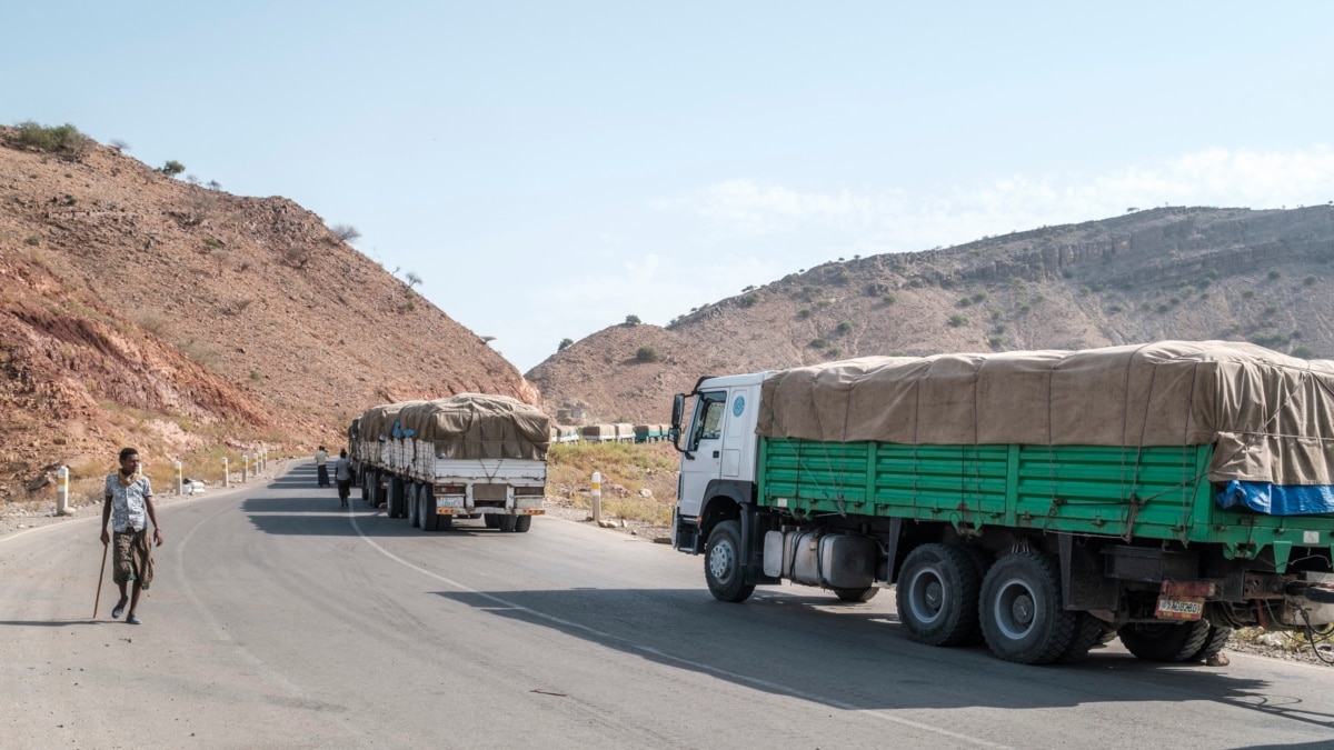 WFP: Ethiopia Drone Strike Debris Hit Aid Truck