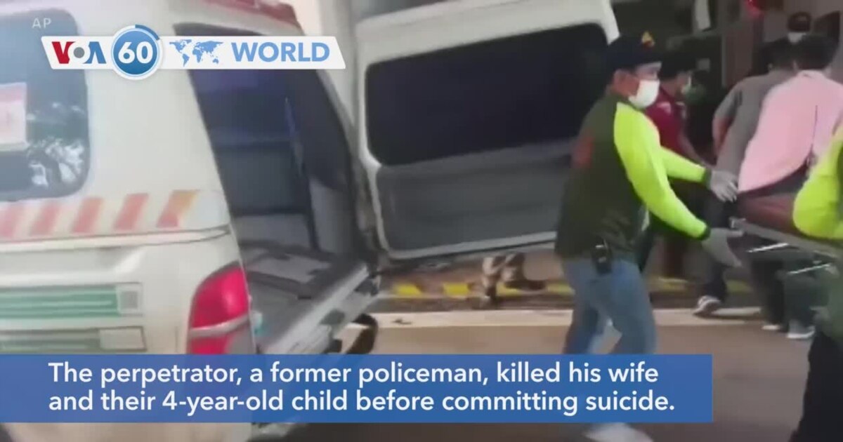 Voa60 World Thailand 37 Dead Including 22 Children In Childcare Attack