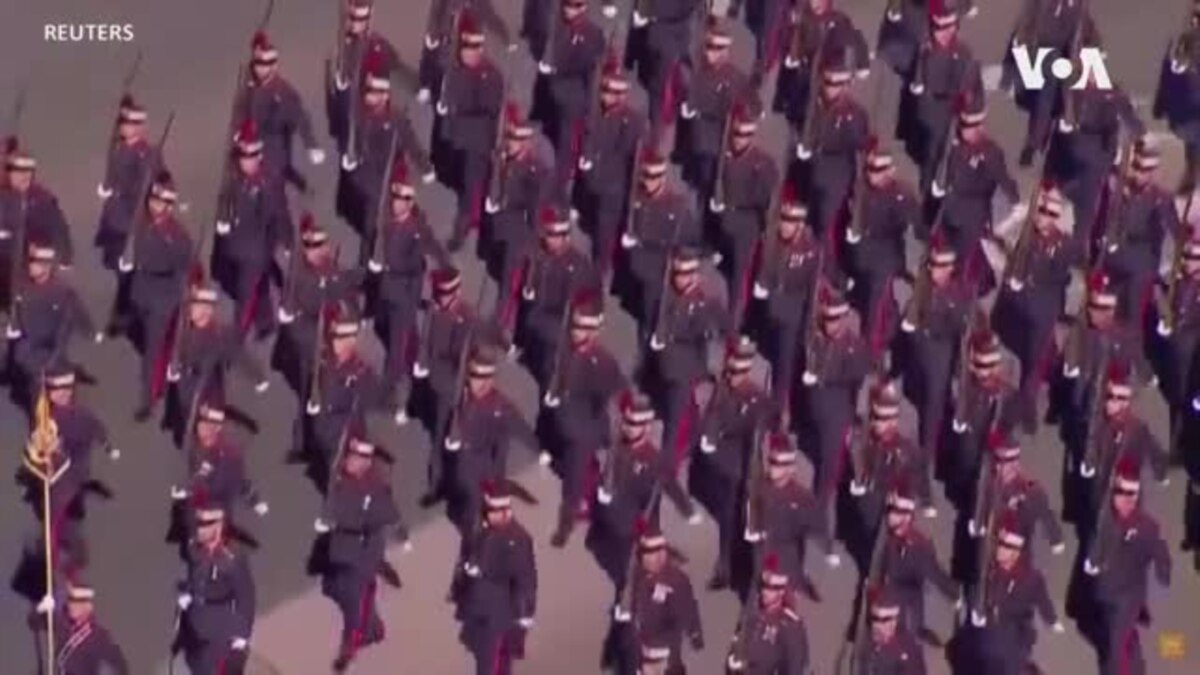 Spain Marks National Day With Military Parade