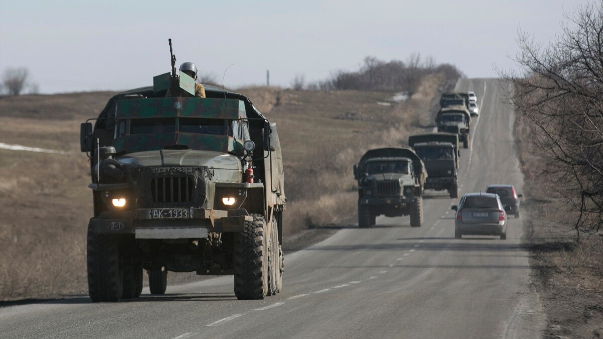Rebels Celebrate Victory Over Ukrainian Forces at Debaltseve