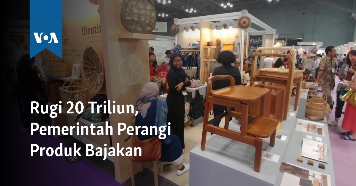 Rugi 20 Triliun, Pemerintah Perangi Produk Bajakan