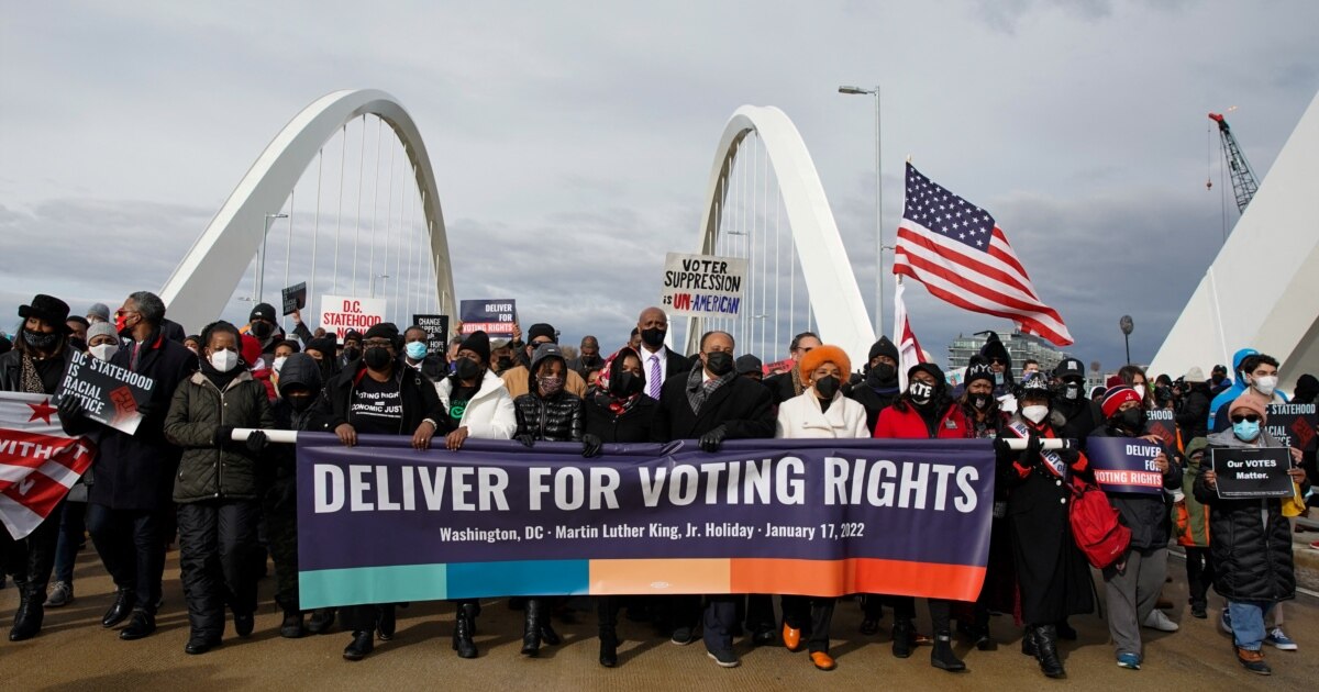 US Civil Rights Leaders Push for Voting Rights Overhaul