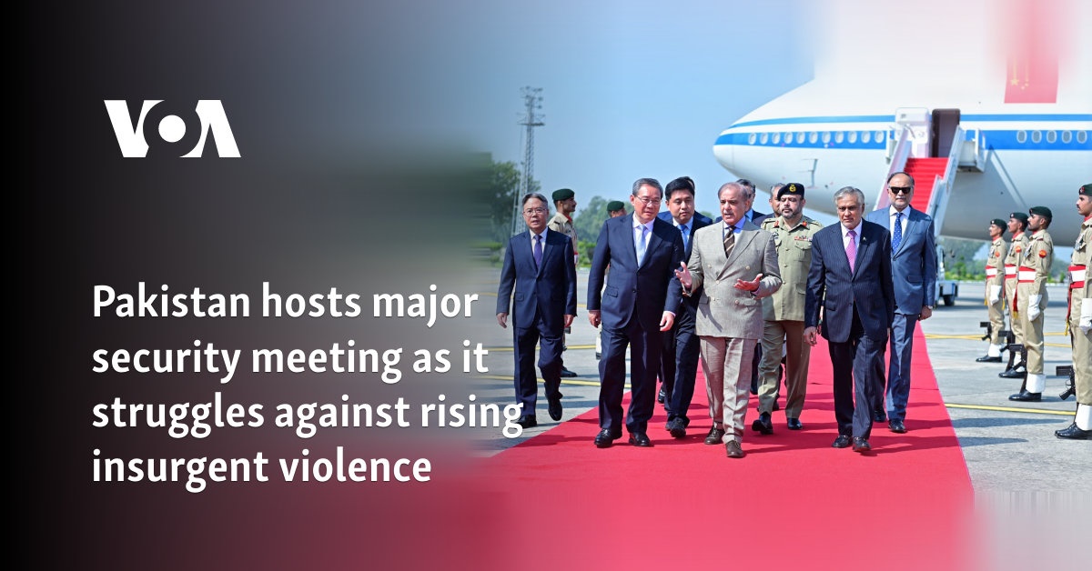 Pakistan hosts major security meeting as it struggles against rising ...
