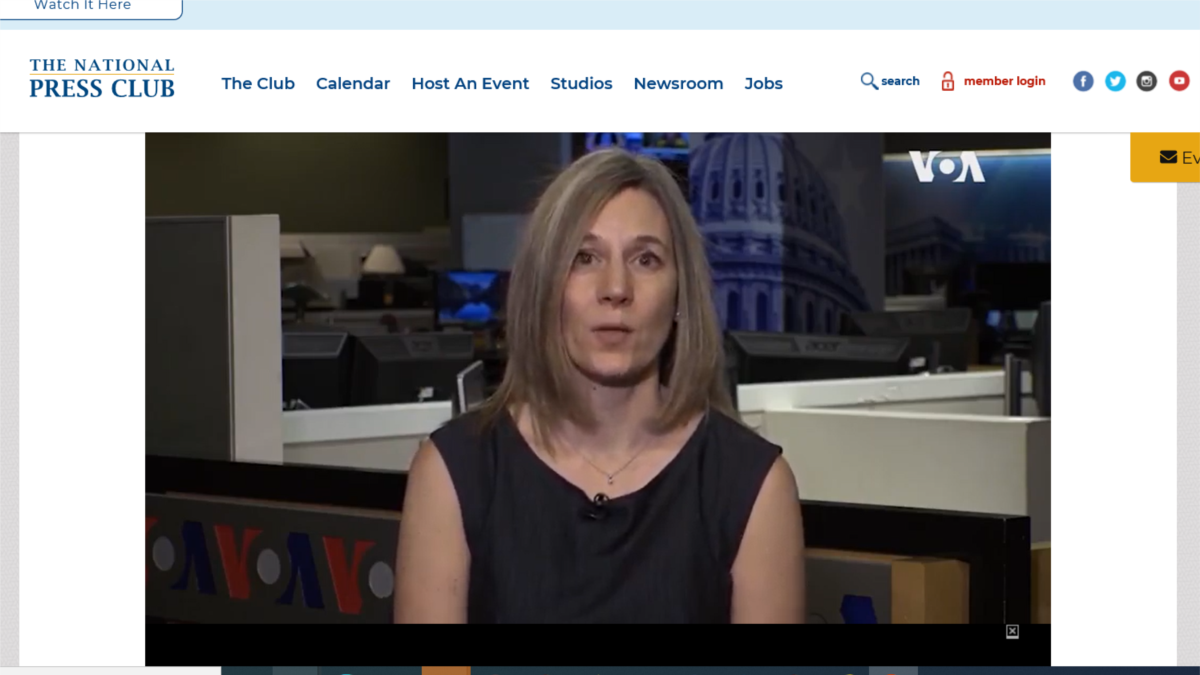 National Press Club Gives VOA Journalists its Prestigious Press Award