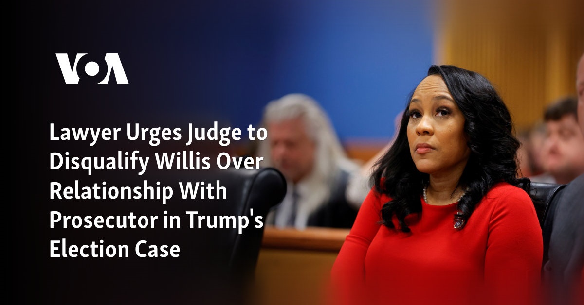 Lawyer Urges Judge to Disqualify Willis Over Relationship With ...