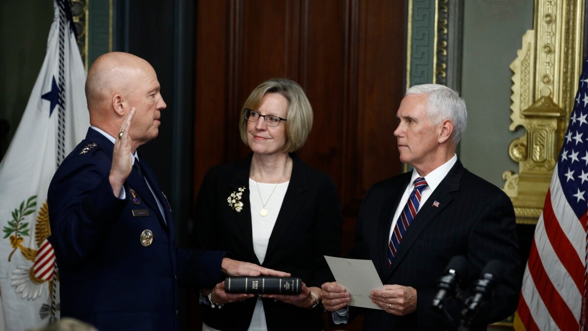 New Space Force Chief Sworn in