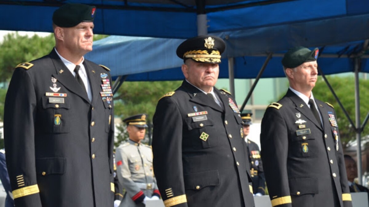 Head of US Special Forces in Seoul Hands Over Command