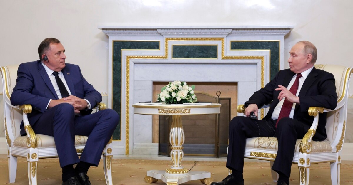 Detektor: Dodikov san o ukidanju sankcija u beogradskim ruševinama