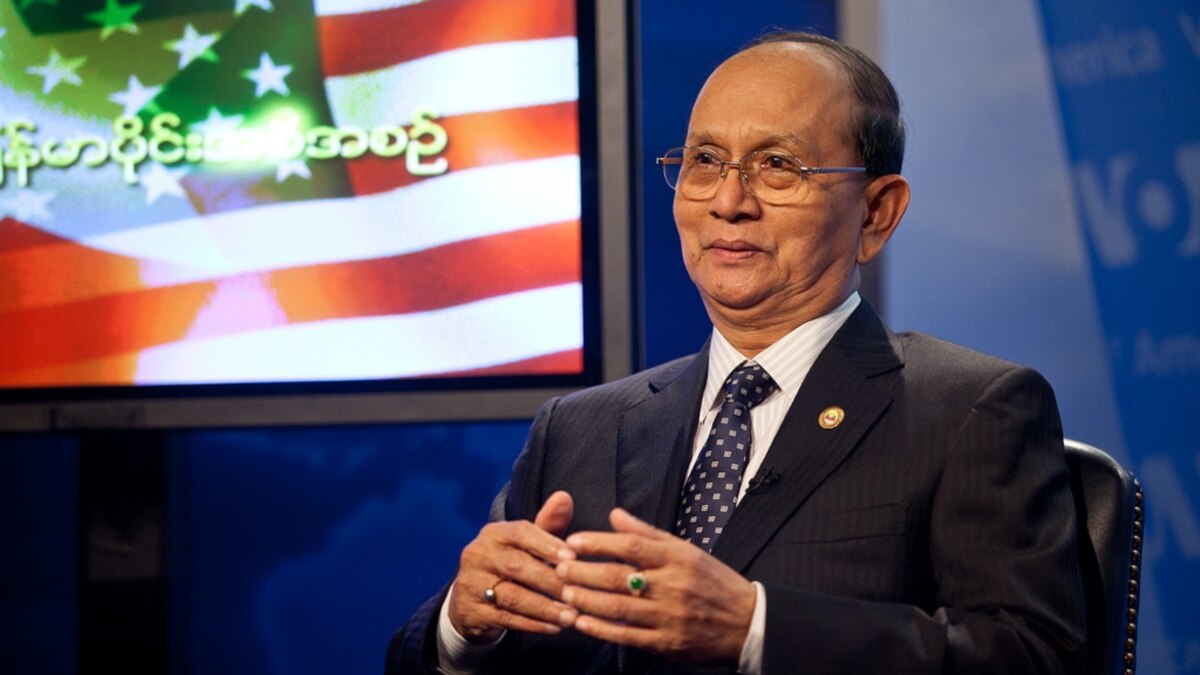 Burmese President Opens US Visit with VOA Town Hall Meeting