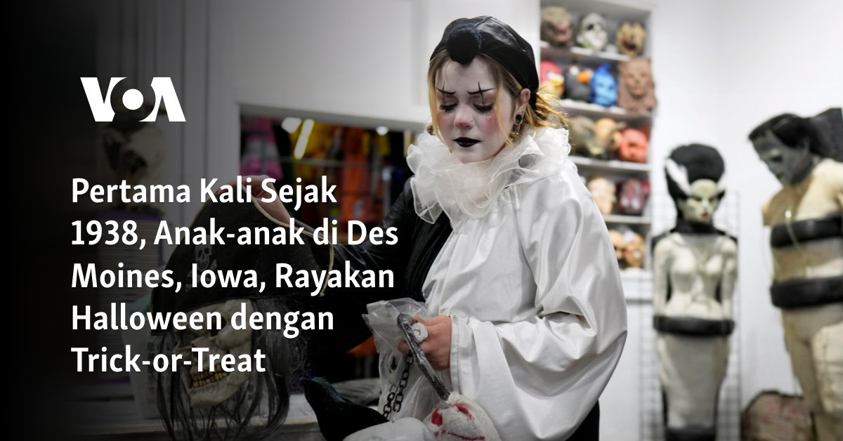 Pertama Kali Sejak 1938, Anak-anak di Des Moines, Iowa, Rayakan ...