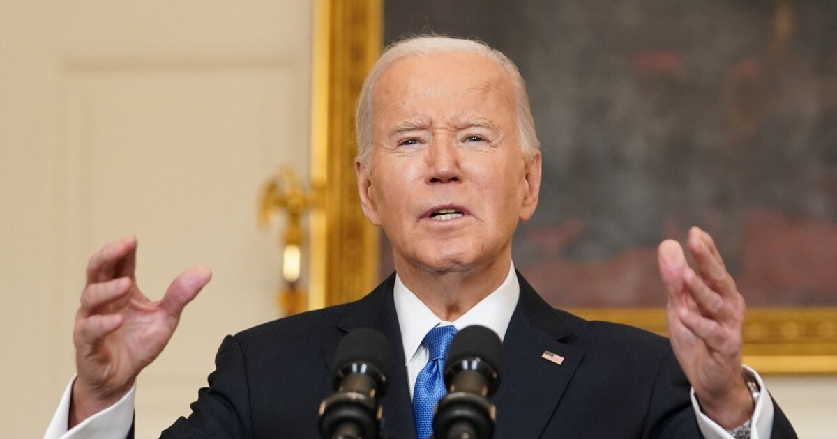 US President Biden Urges US House to Vote on Ukraine/Israel/Taiwan Aid ...