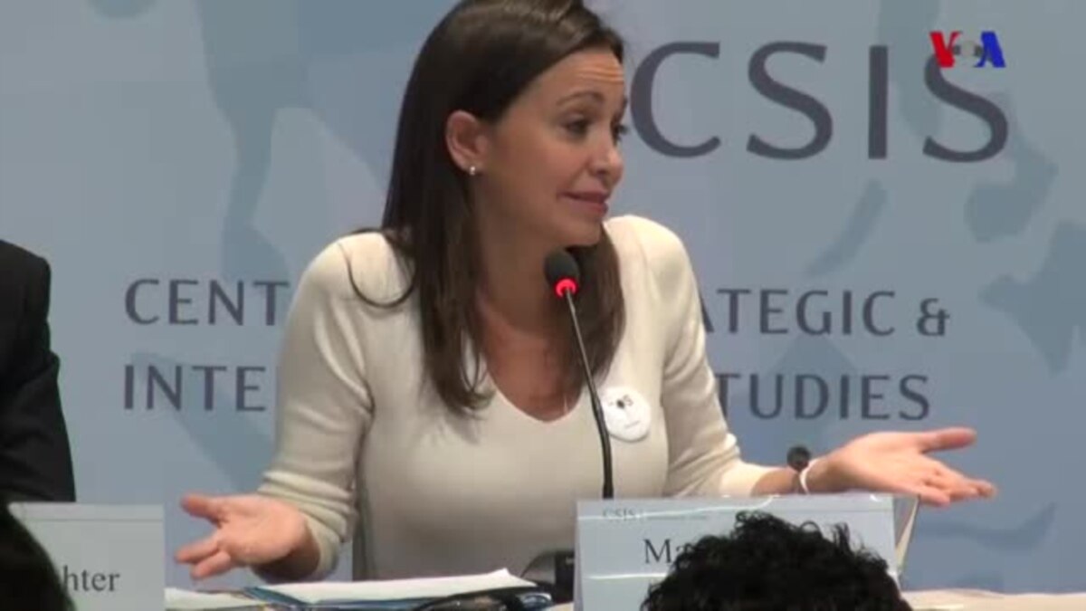 Maria Corina Machado dice que en Venezuela le espera la cárcel