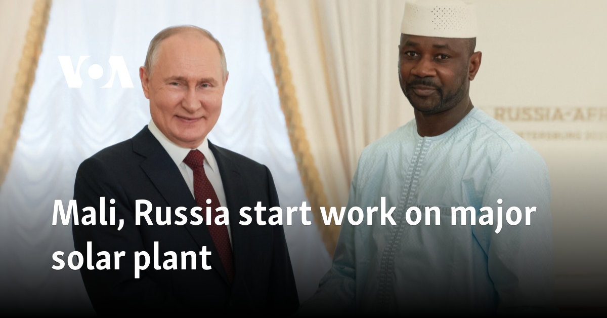 Mali, Russia start work on major solar plant