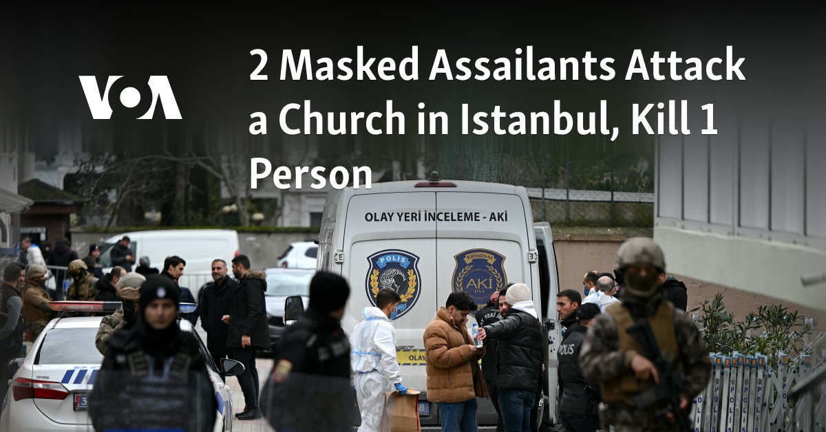 Turkish Authorities Capture Gunmen Who Killed 1 in Istanbul Church