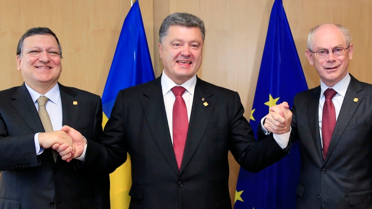 Ukraine, EU Sign Free Trade Agreement
