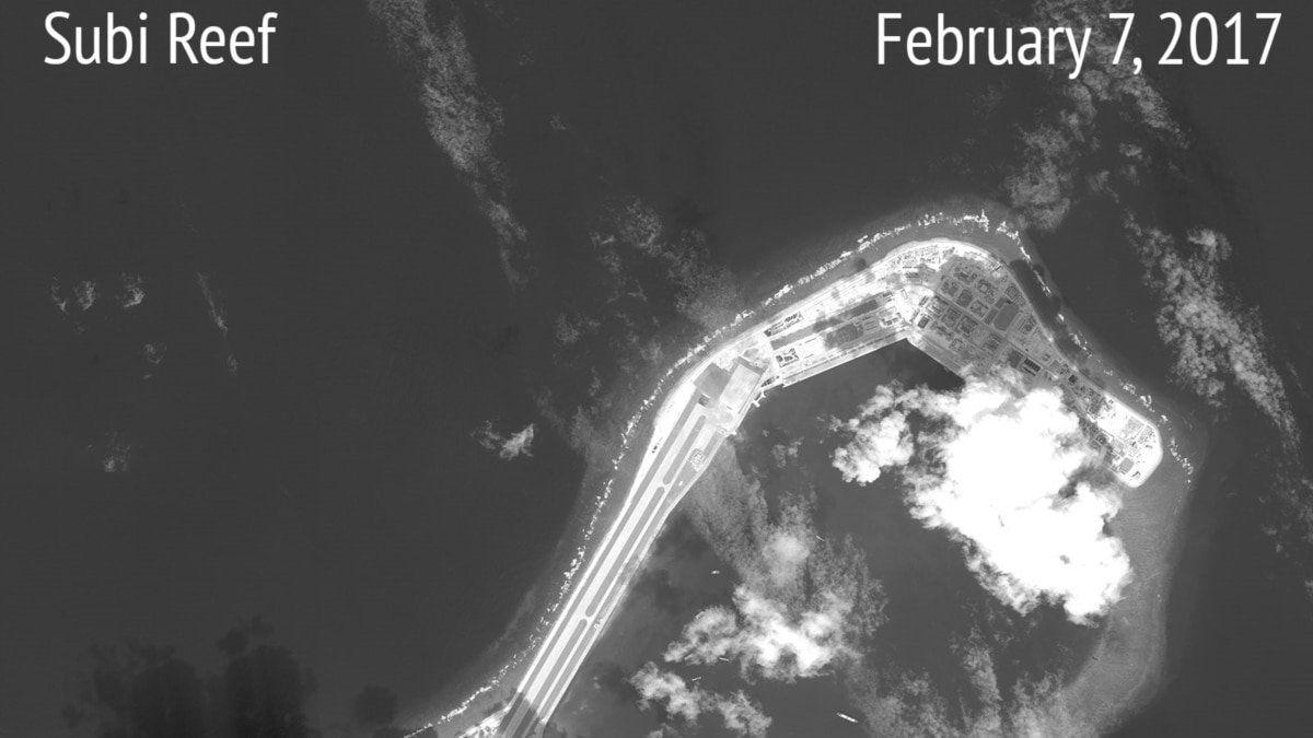 Report: Beijing's Man-made South China Sea Islands Nearly Complete