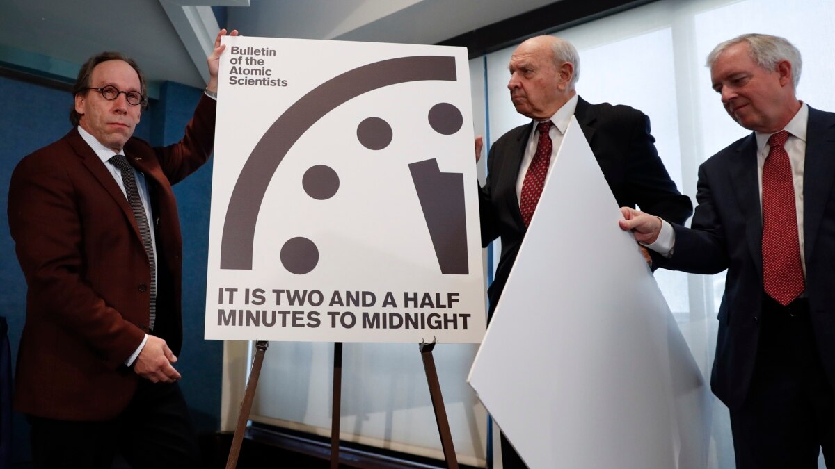 'Doomsday Clock' Moves Closer to Midnight; Trump Largely Blamed