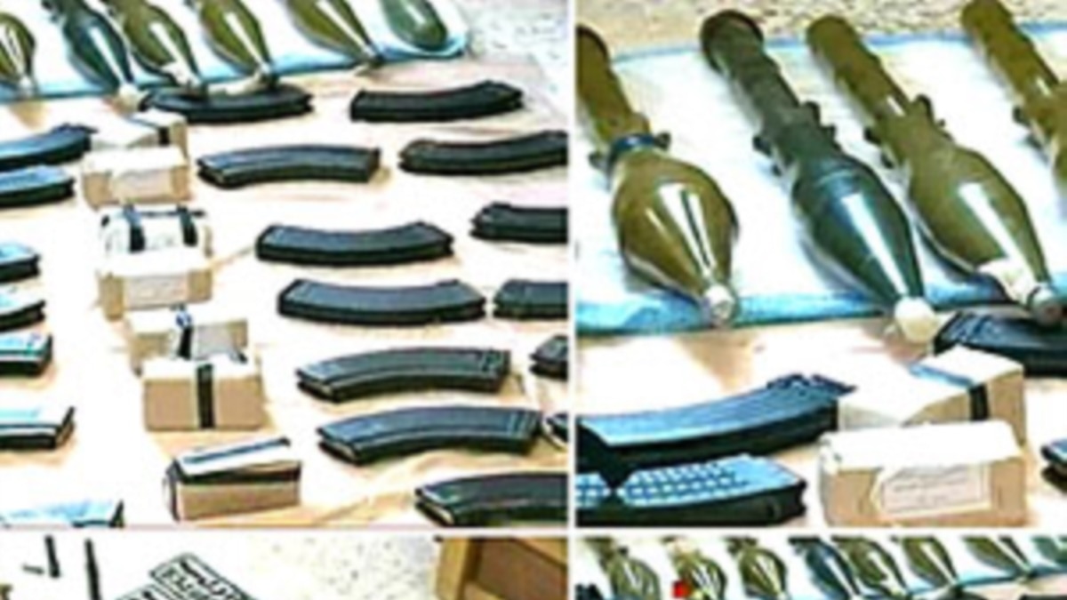 Syrian Authorities Seize Smuggled Weapons