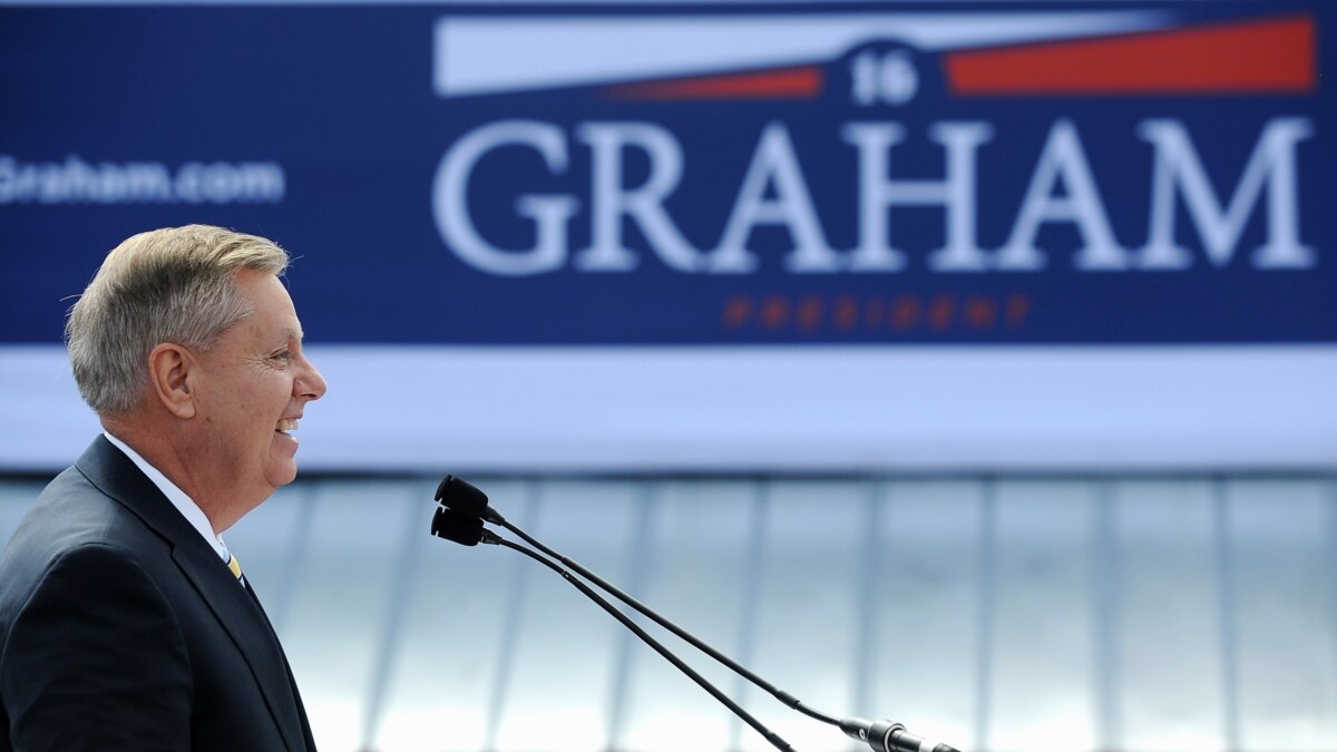 US Senator Graham Joins Crowded Presidential Contest
