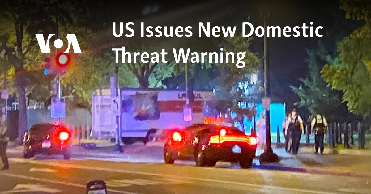 US Issues New Domestic Threat Warning
