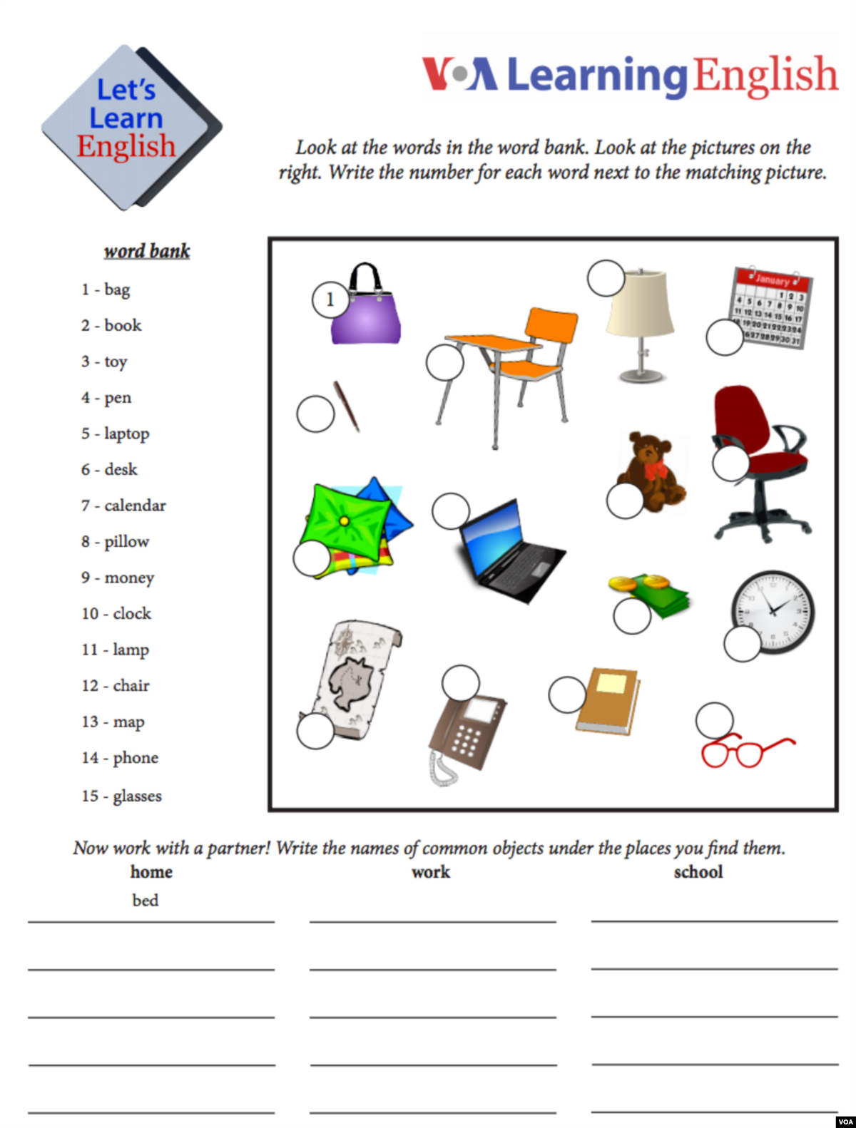 Activity Sheet - Lesson 4