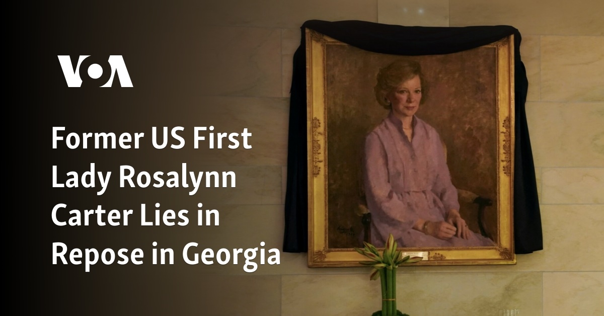 Rosalynn Carter Tributes Highlight Her Reach as First Lady, Humanitarian