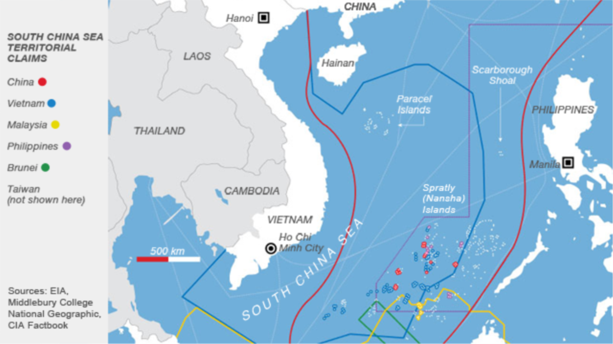 China Conducts Military Drills in S. China Sea