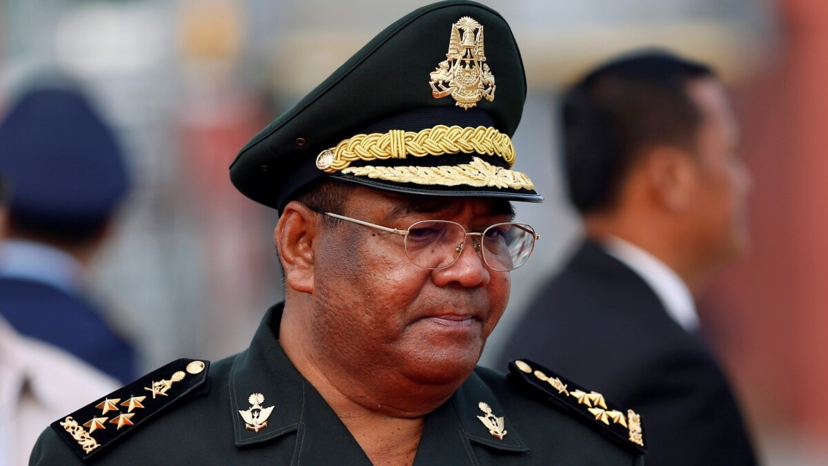 US Sanctions Cambodian General Over Human Rights Abuses