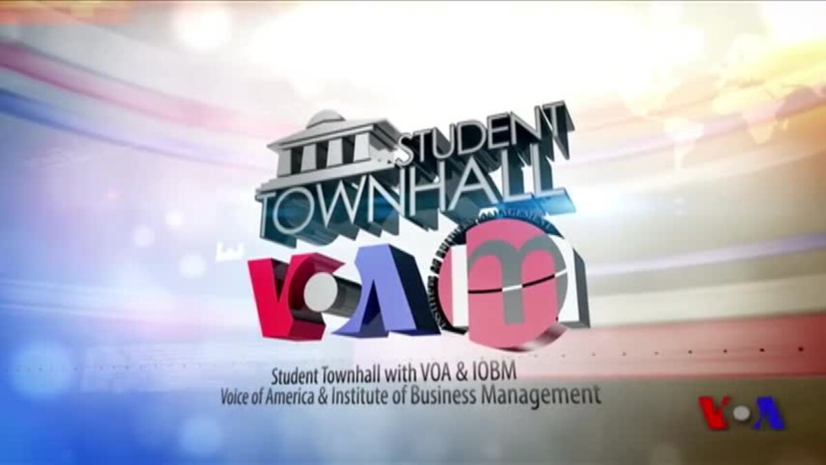 VOA Urdu Town Hall with IOBM