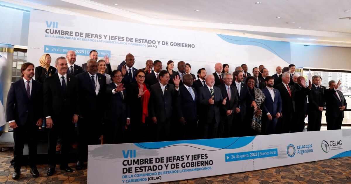 La Cumbre de la CELAC cerro en Argentina con la Declaración de Buenos Aires