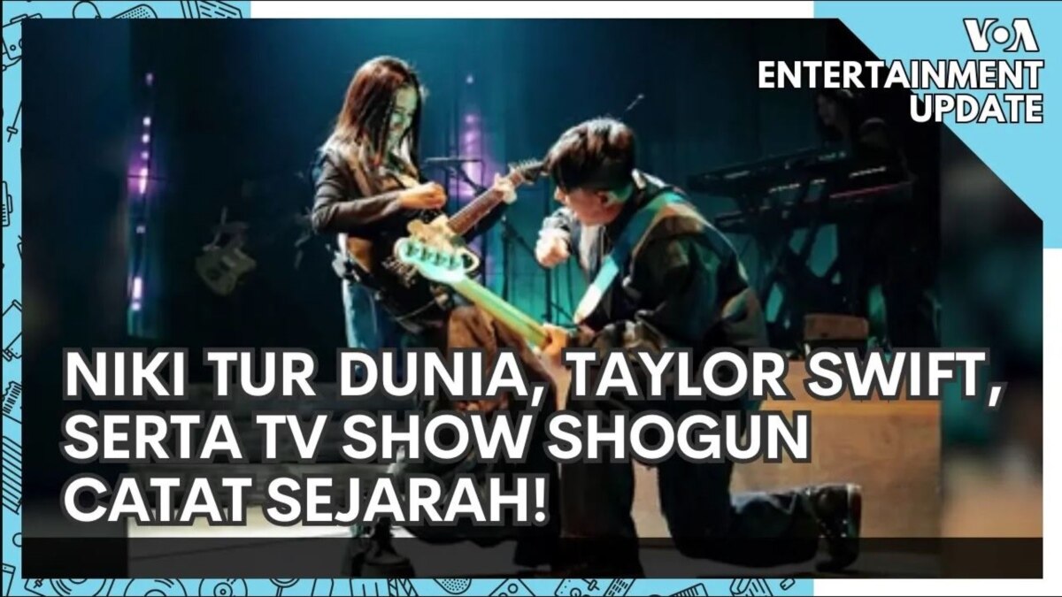 Entertainment Update: Niki Tur Dunia, Taylor Swift serta TV Show Shogun ...