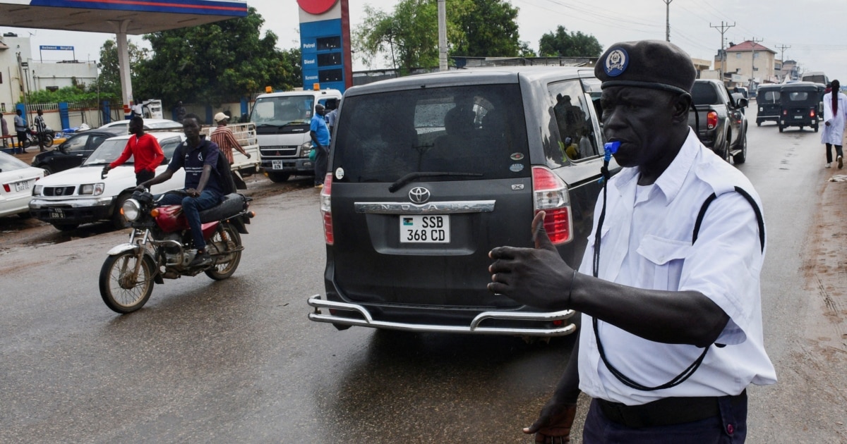 South Sudan Drivers’ license protest