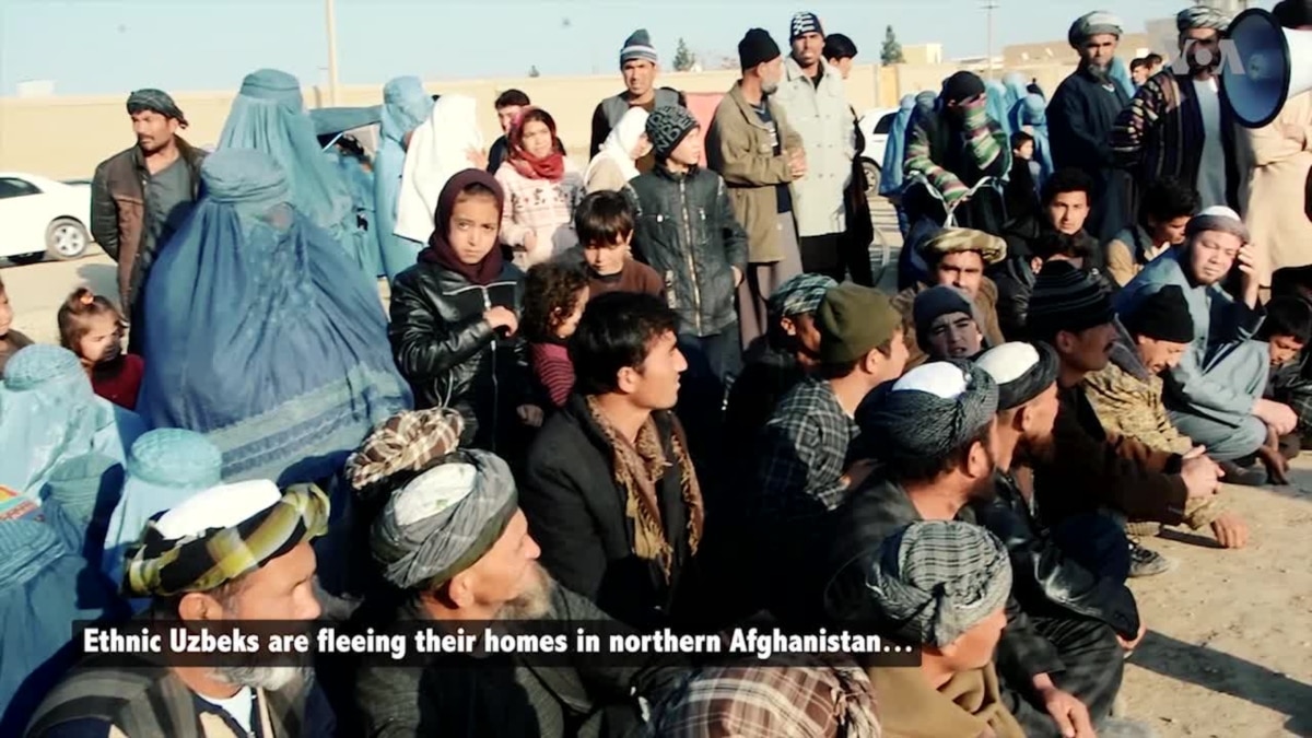 Ethnic Uzbeks Flee Homes in Northern Afghanistan as Taliban Expands Control