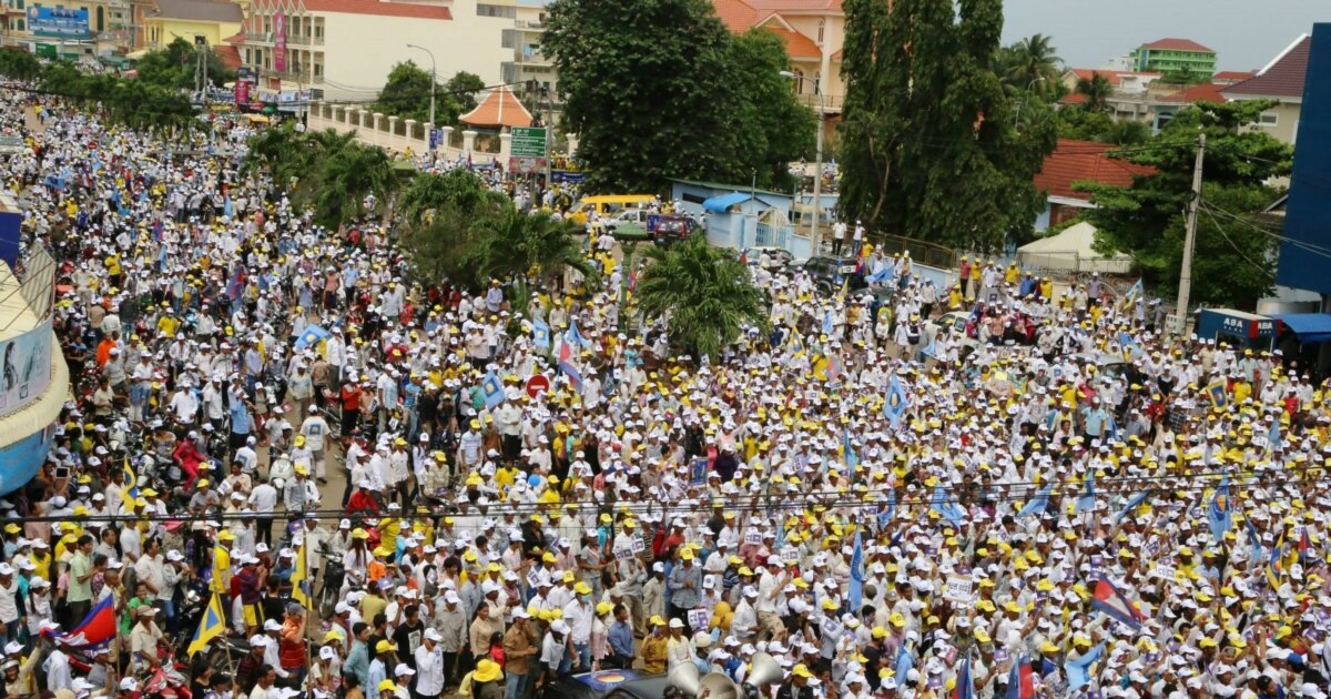 CNRP & CPP Election Campaign Finale in Kampong Cham and Prey Veng