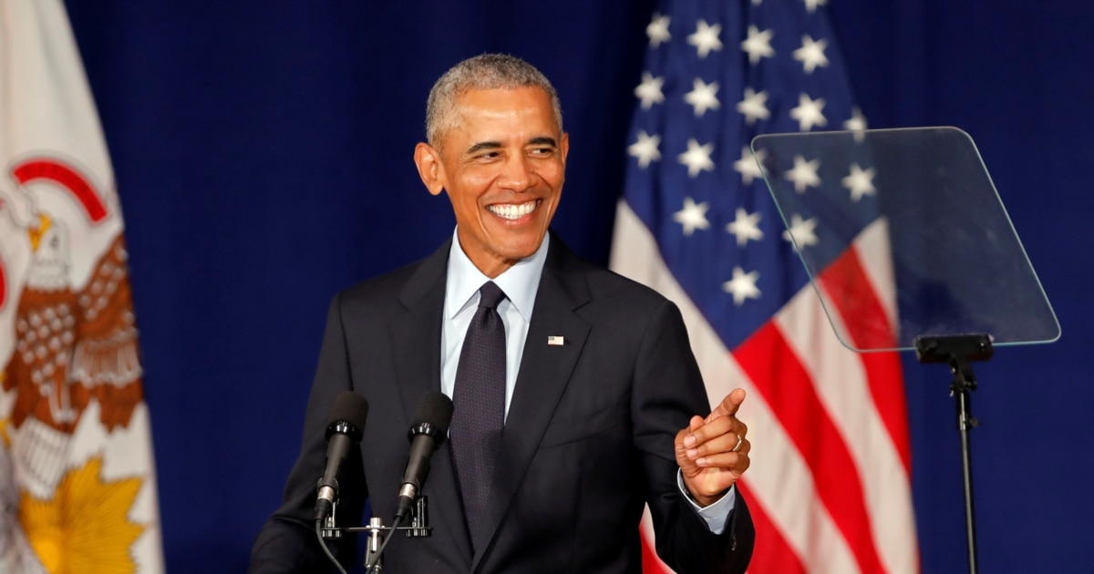 Barack Obama Takes Swipe at President Trump Over Environment