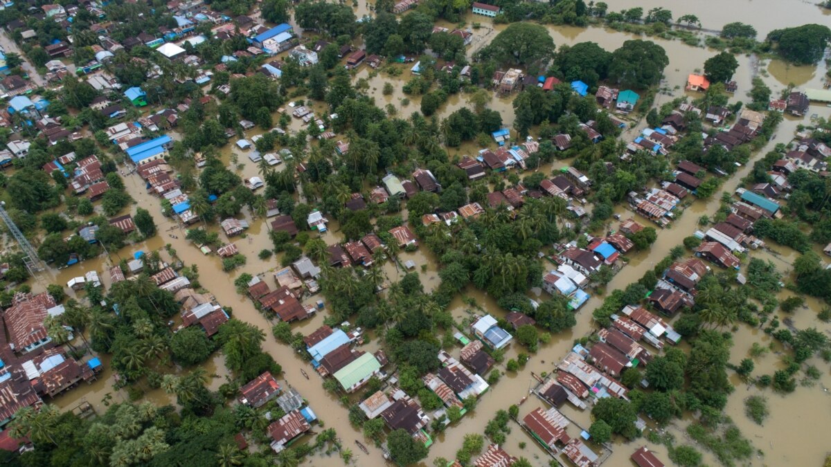 Myanmar Floods Force Tens of Thousands From Homes Myanmar Floods Force Tens of Thousands From Homes