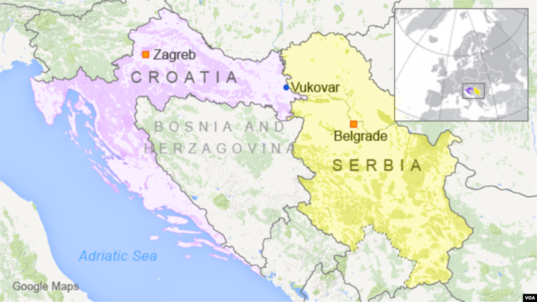 Bosnian Genocide Map