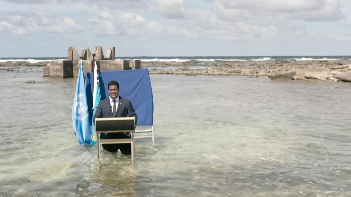 Pacific Island Nation Warns COP26 Officials About Effects of Climate Change